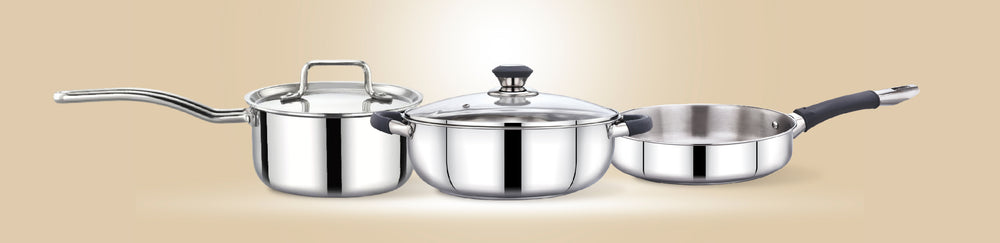 PrayLady | Buy Stainless Steel Vessels For Cooking Online India